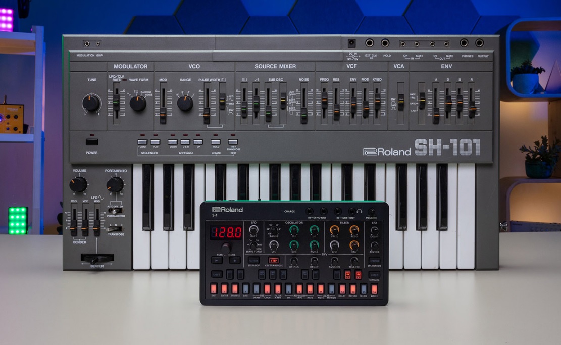 Roland S-1 Synth Tweak, un SH-101 polifónico en AIRA Compact | Hispasonic